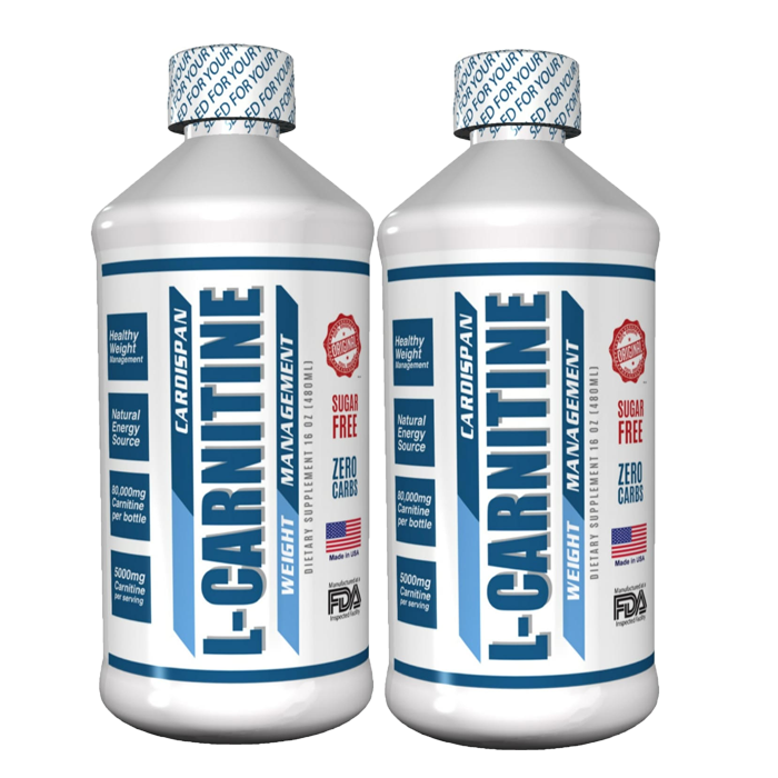 CARDISPAN L-CARNITINE LIQUIDO REGULAR - GREEN APPLE (2-Pack) – 180SaludPR